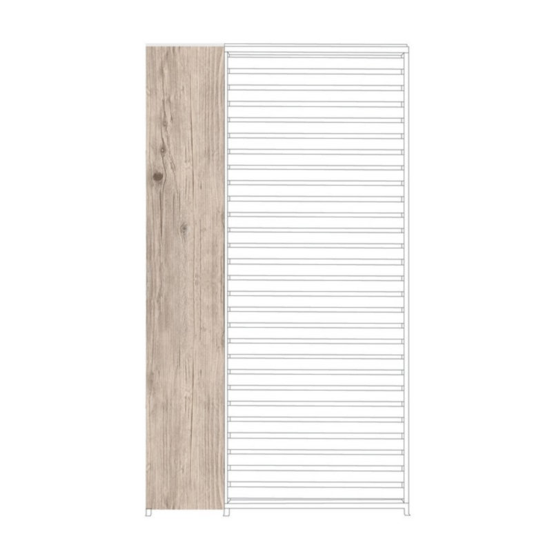 Panel Pionowy Do Pergoli Roma 30,9 Cm - Efekt Drewna Rustykalny Homms ...