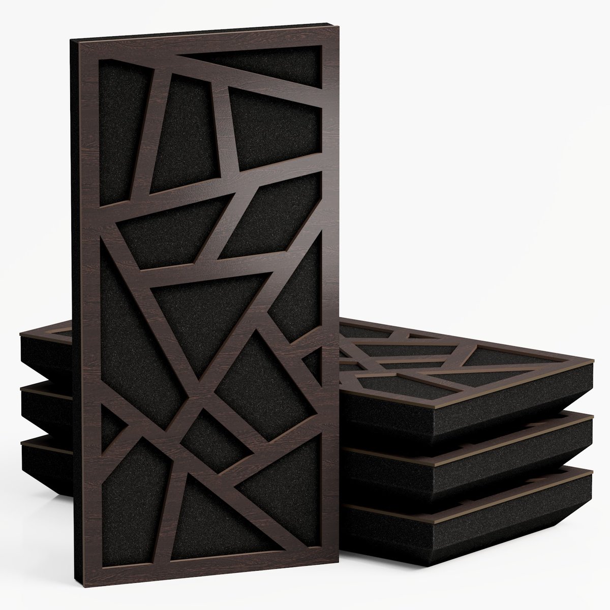 Panele SKYROSS-3 akustyczne wąskie, Zestaw 4 szt., 50x25x3cm, UA ...