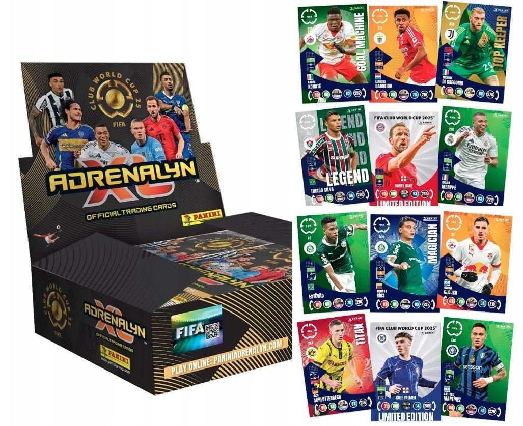 Panini FIFA Club World Cup 2025 - 100 kart w tym 50 specjalnych ...
