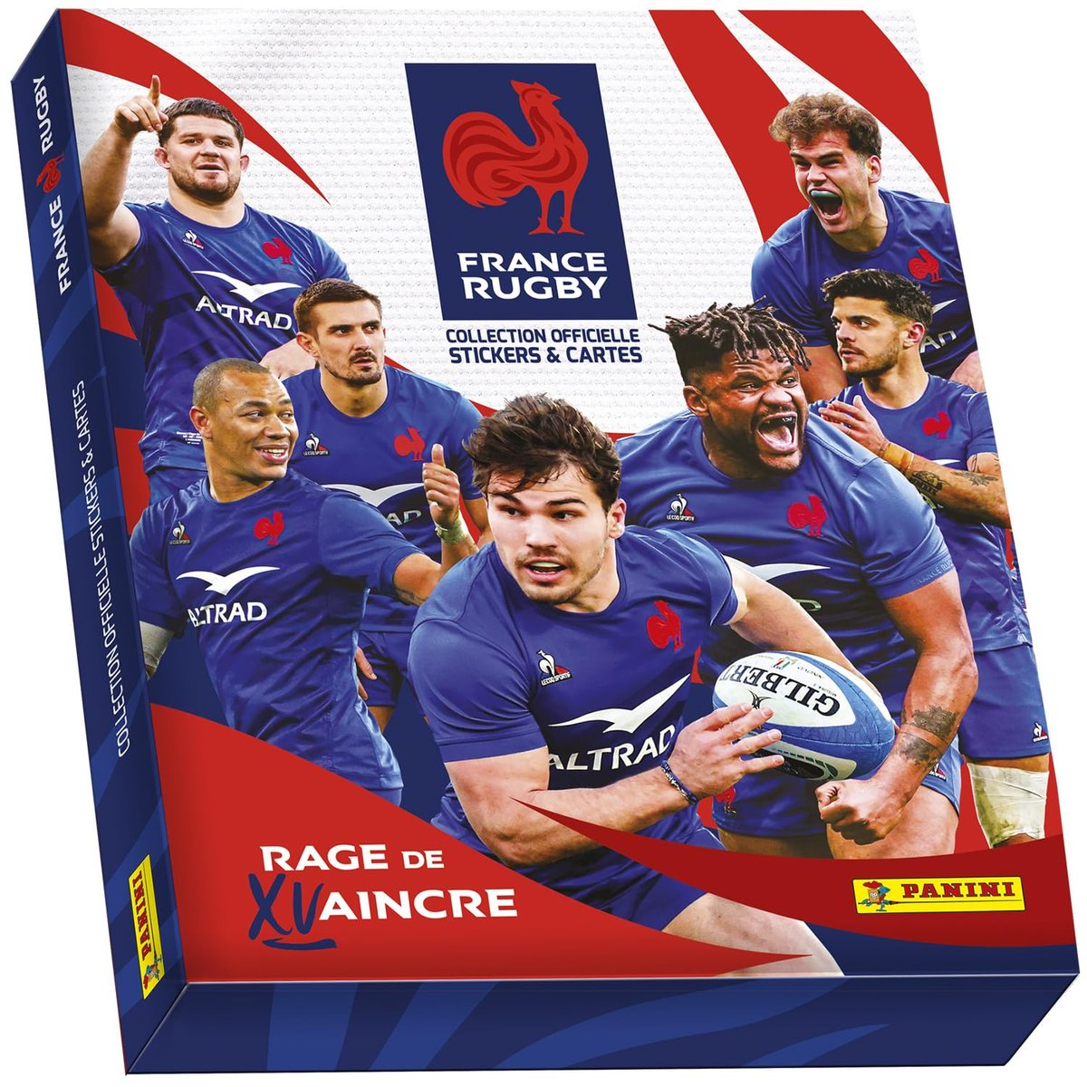 Panini Rugby Team de France-Rage de Conqueror Set 1 Album + 18 kieszeni ...
