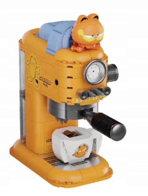 PANTASY Klocki 86812 Garfield Machines Series Ekspres Do Kawy Zestaw 3D ...