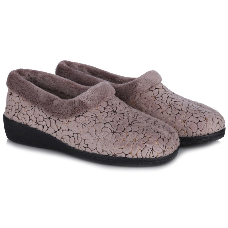 Pantofle damskie hiszpańskie Neles 36861 GRIS PERLA R.39 - Inna marka ...