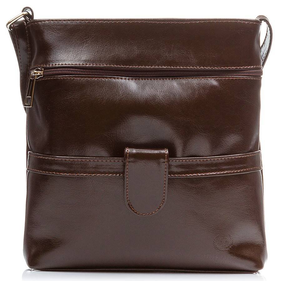 Paolo Peruzzi, Miejska damska listoszka, brązowa - Paolo Peruzzi | Moda ...