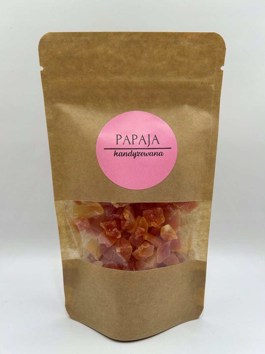 PAPAJA KANDYZOWANA PREMIUM KOSTKA 1000G ZDROWE OWOCE SŁODKIE DELIFRUITS - inna (Inny) | Sklep ...