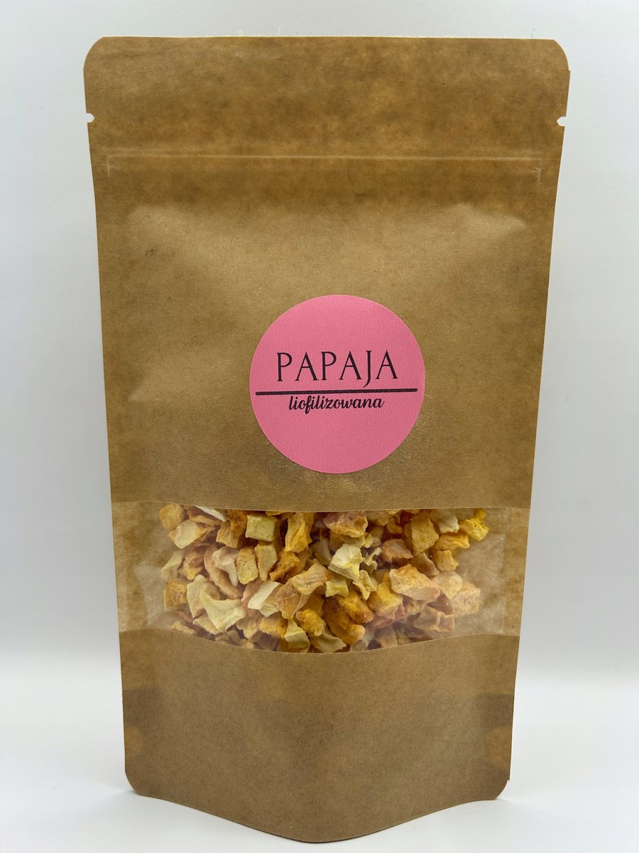 Papaja Liofilizowana 100g Delifruits Drobna Kostka Chrupiące Owoce Zdrowe - Inna marka | Sklep ...