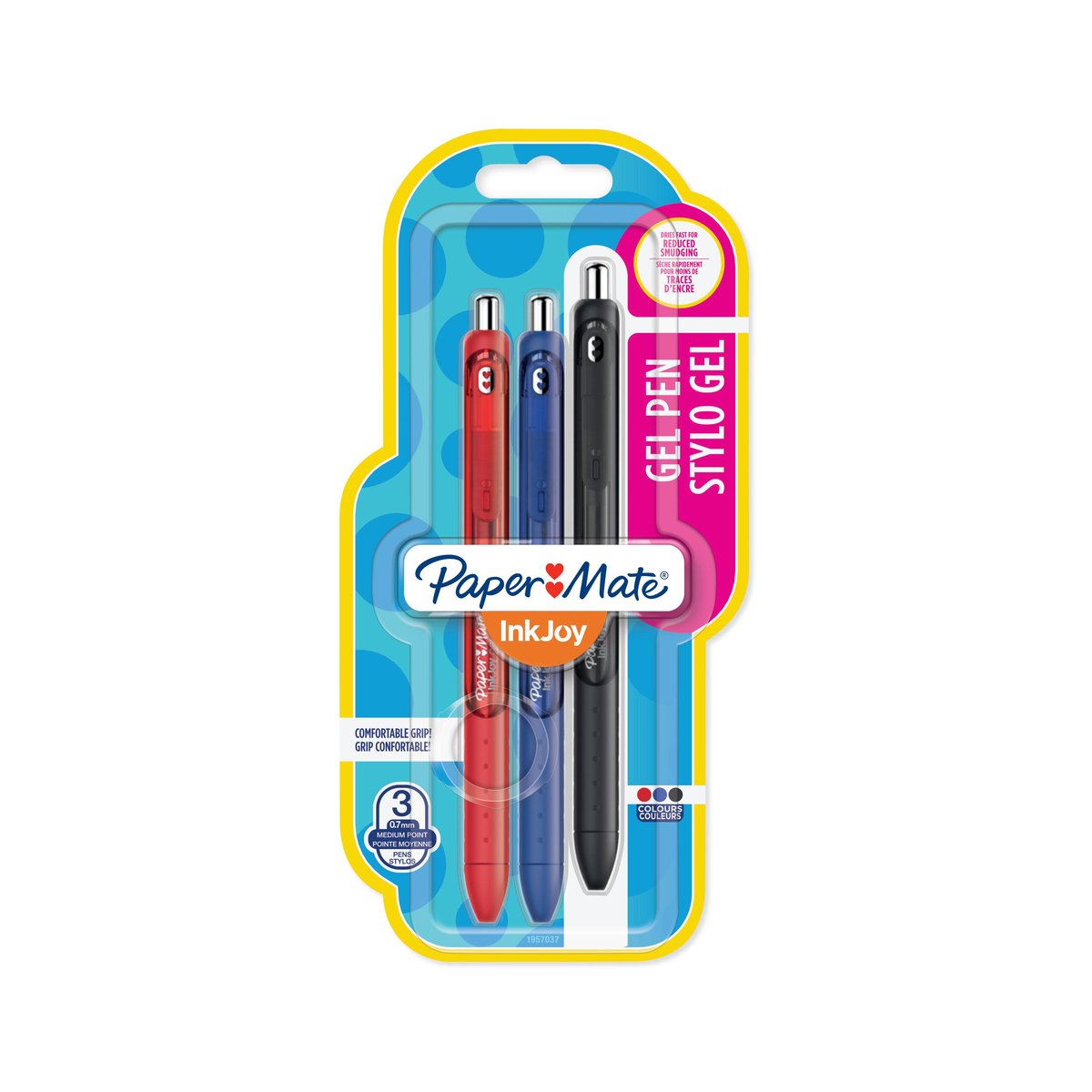 Paper Mate, PM INKJOY GEL BL3 STD - Paper Mate | Sklep EMPIK.COM