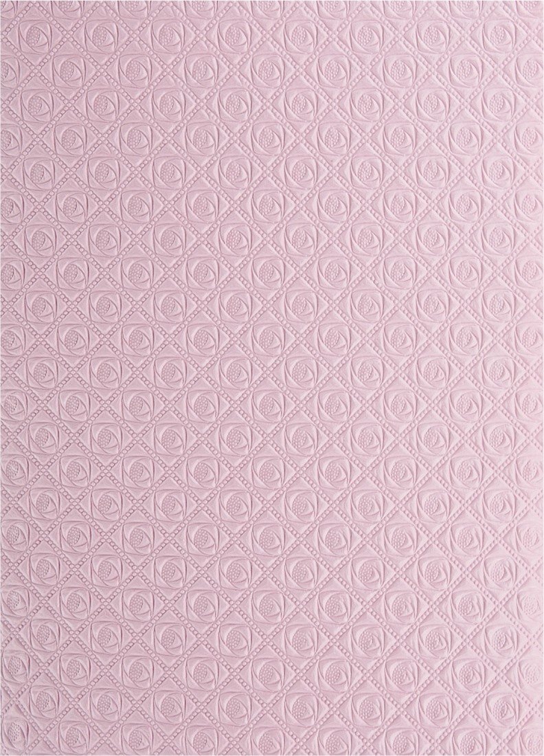Papier dekoracyjny, Orient Paper, różowy, małe róże, 18x25 cm, 5 ...