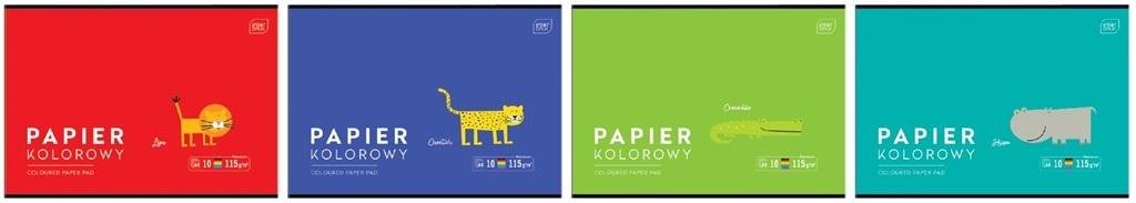 Papier kolorowy A4/10K BB Kids (10szt) - Inna marka | Sklep EMPIK.COM
