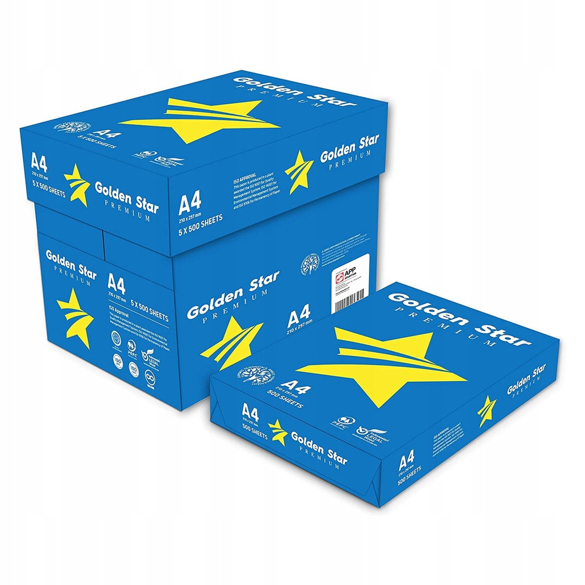 Papier ksero biurowy Golden Star format A4 80g ryza 500 ark - PBS Connect Polska | Sklep EMPIK.COM