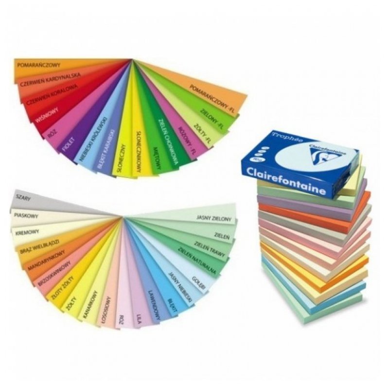 Papier ksero biurowy Trophee A3 80g P zielony 1882 250 arkuszy - Inna ...