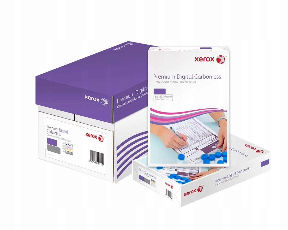 Papier ksero biurowy Xerox CARBONLESS 1+2 SAMOKOPIUJACY A4 500 arkuszy ...