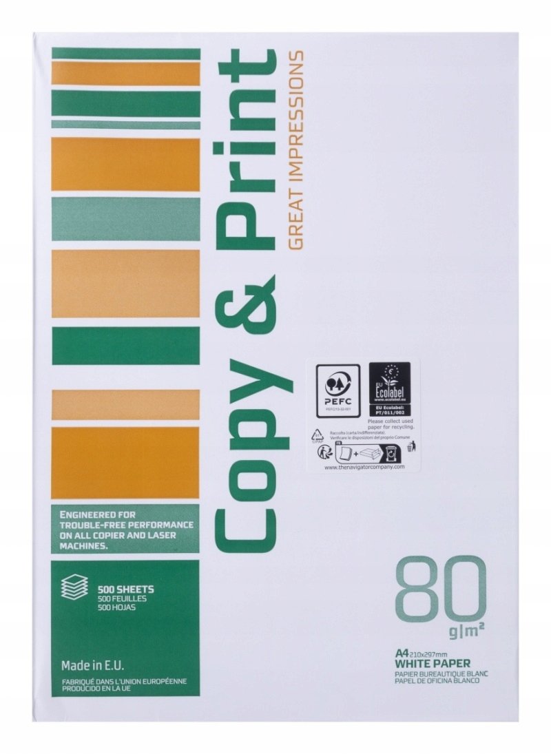 PAPIER KSERO COPY & PRINT A4 80G 500 ARKUSZY - COPY&PRINT | Sklep EMPIK.COM