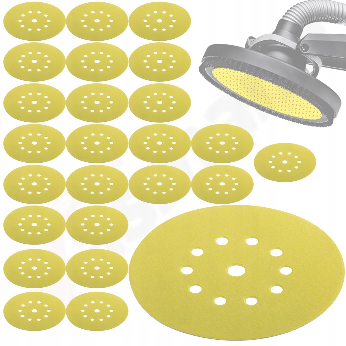 PAPIER ŚCIERNY DO ŚCIAN I SUFITÓW ŻYRAFY FLEX ZIARNO 100 225mm 25 szt. - FLEX | Sklep EMPIK.COM