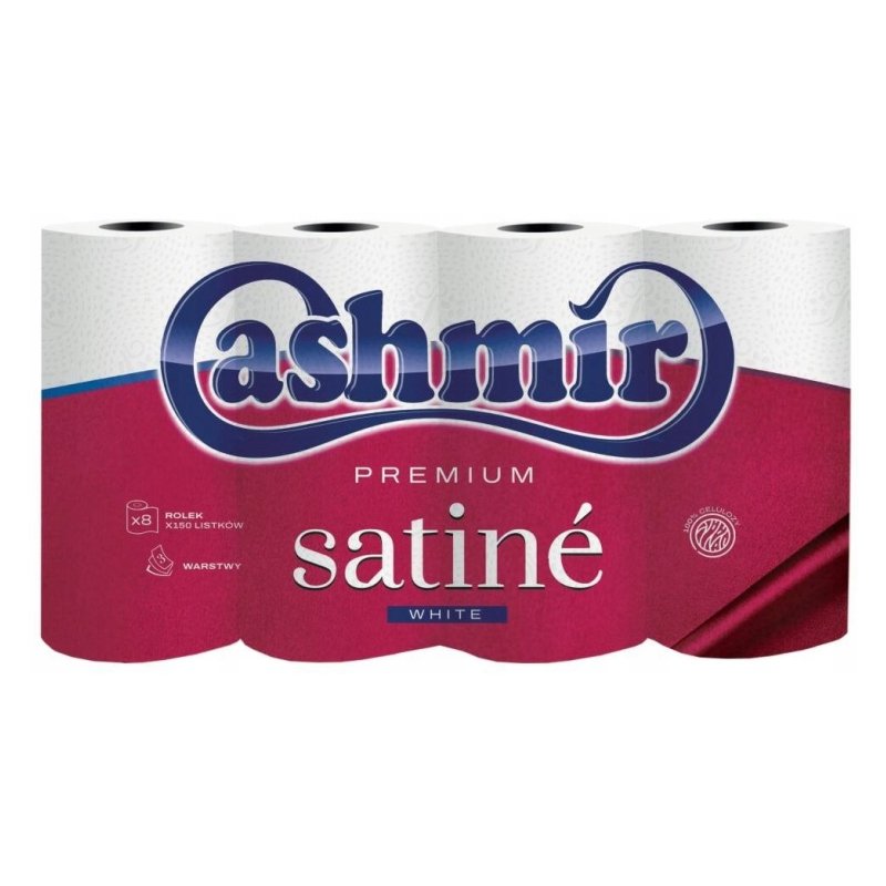 Papier toaletowy Cashmir Premium Satine 3-wart.,8 rolek - Cashmir | Sklep EMPIK.COM
