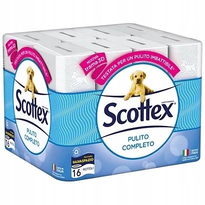 Papier toaletowy Miękki bezzapachowy Scottex 16 szt. - Scottex | Sklep ...