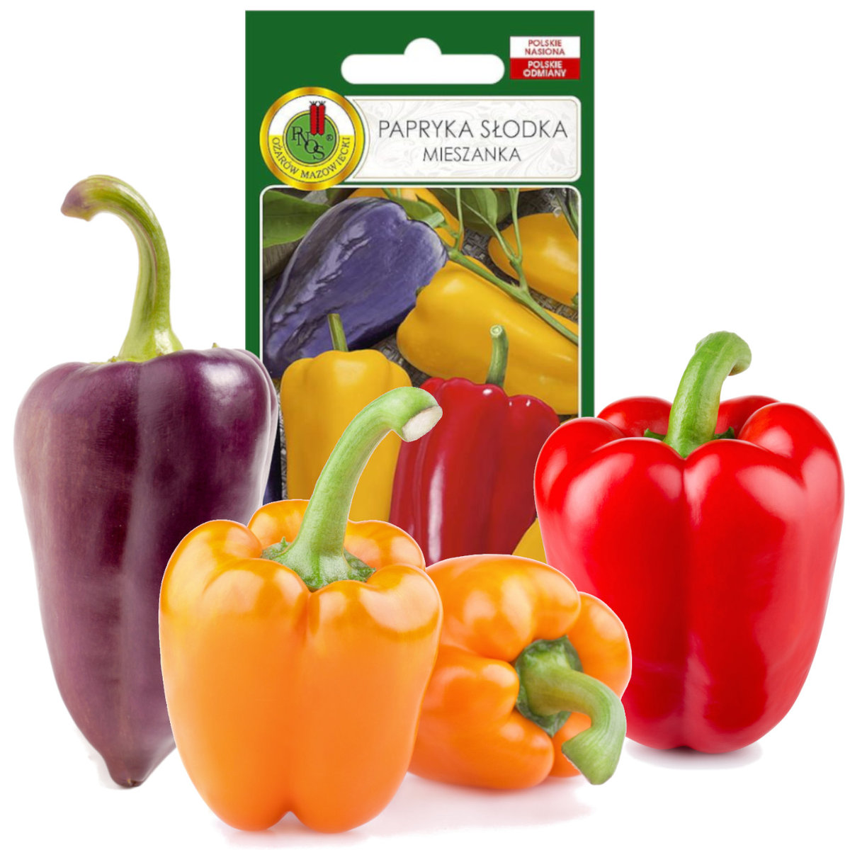 Papryka Mieszanka Słodka Soczyste Nasiona Bez Gmo - PNOS | Sklep EMPIK.COM