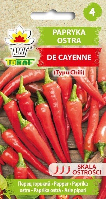 Papryka Ostra Chilli De Cayenne 0,5G - Toraf | Sklep EMPIK.COM