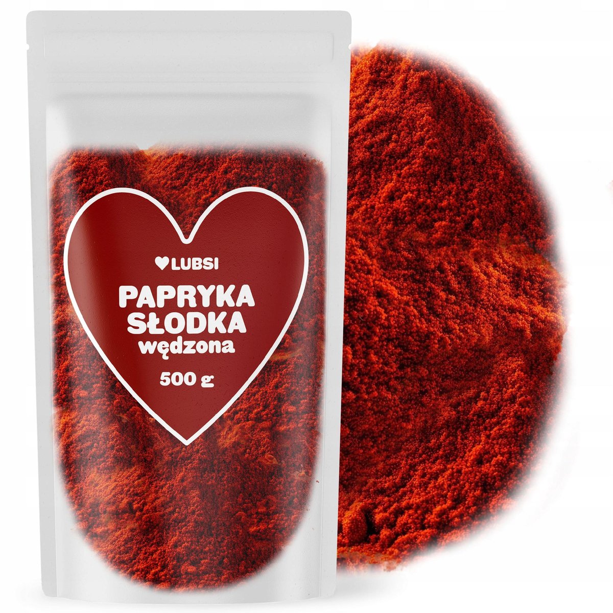 Papryka słodka wędzona przyprawa 500g LUBSI aromatyczna naturalna ...