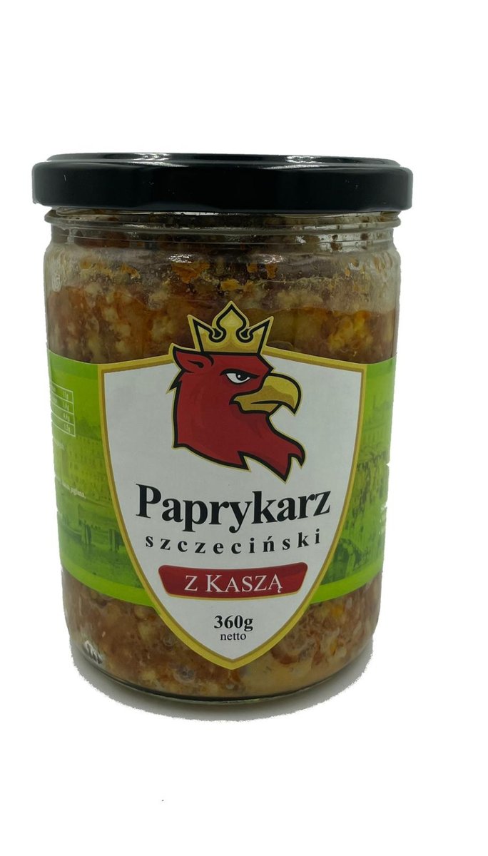 Paprykarz Szczeciński „Z Kaszą” 360g. - Vincenzi | Sklep EMPIK.COM