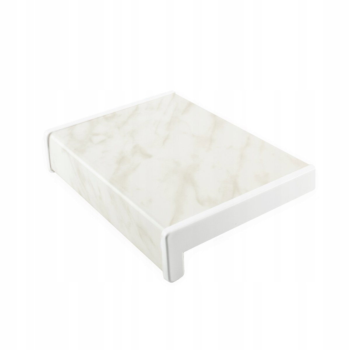 Parapet Wewnętrzny Komorowy PCV z ZAŚLEPKAMI szer. 20cm dł. 50cm MARMUR ...