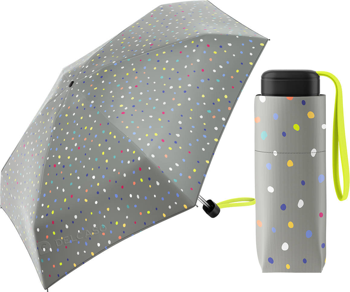 Parasol Benetton Parasol Ultra Mini Flat Dots Grey 56916 - United ...