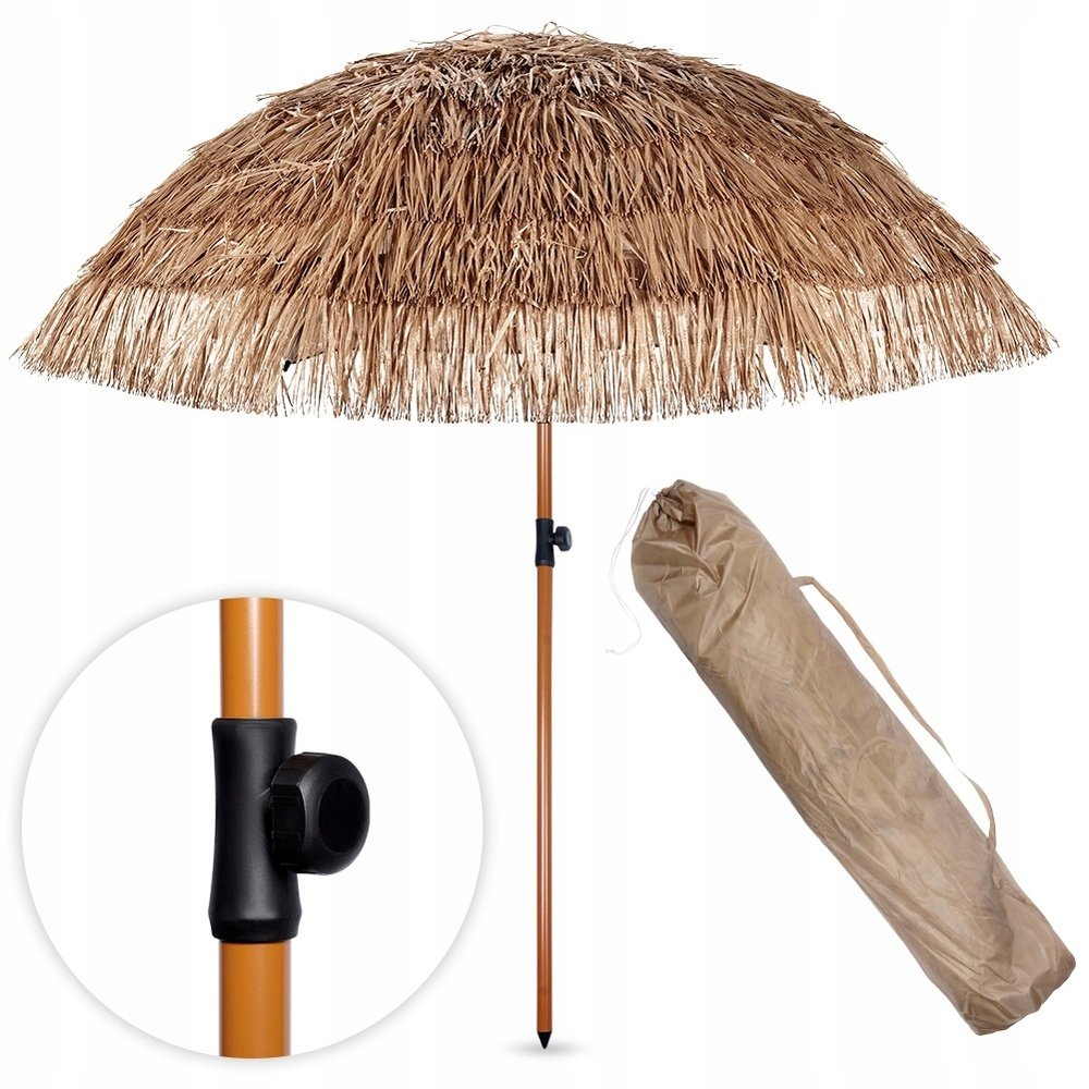 Parasol plażowy ogrodowy hawajski 120 cm - Koopman | Sklep EMPIK.COM