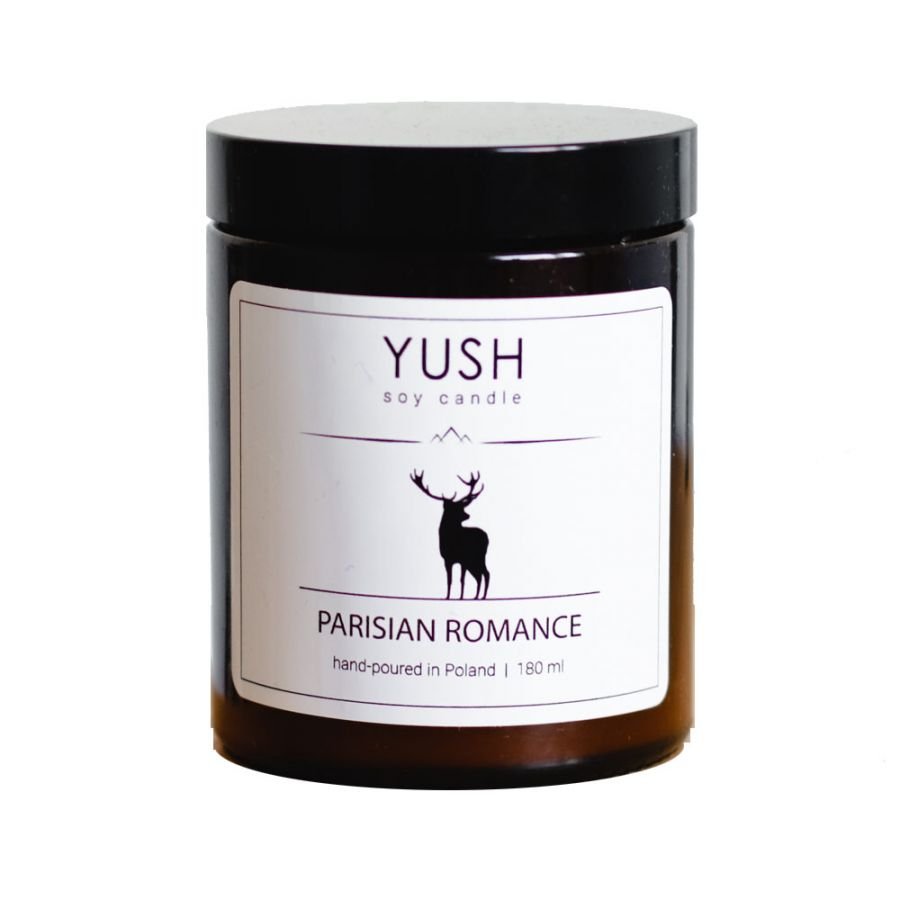 Parisian Romance – Świeca Sojowa Kwiat Pomarańczy Róża Jaśmin - Yush - 180Ml - Yush | Sklep ...