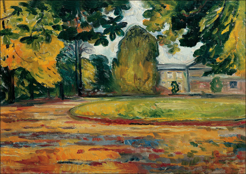 Park in Kösen, Edward Munch - plakat 60x40 cm / AAALOE - Inna marka ...