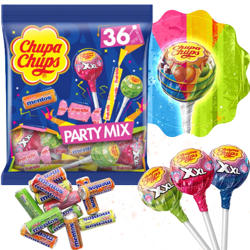 Party Mix Chupa Chups Zestaw 36 Słodyczy - Inna marka | Sklep EMPIK.COM