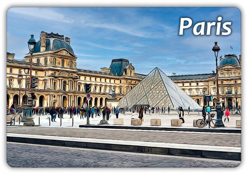 PARYŻ - Louvre - Muzeum - Pałac Luwru - Luwr - Paris - Magnes na ...