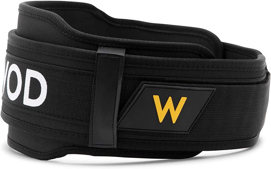 PAS KULTURYSTYCZNY PODNOSZENIE CIĘŻARÓW XL 101-110CM CROSSFIT WHILEWOD ...