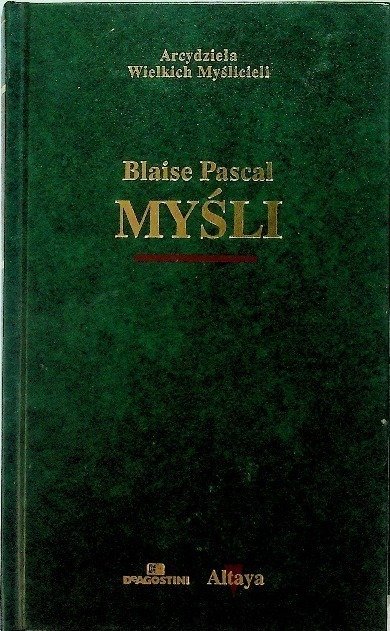 Pascal Myśli - Pascal Blaise | Książka w Empik