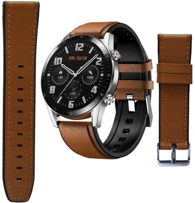 PASEK DO HUAWEI WATCH GT GT 2 3 4 5 GT2 PRO GT3 GT4 GT5 SKÓRZANY - Inny producent | Sklep EMPIK.COM