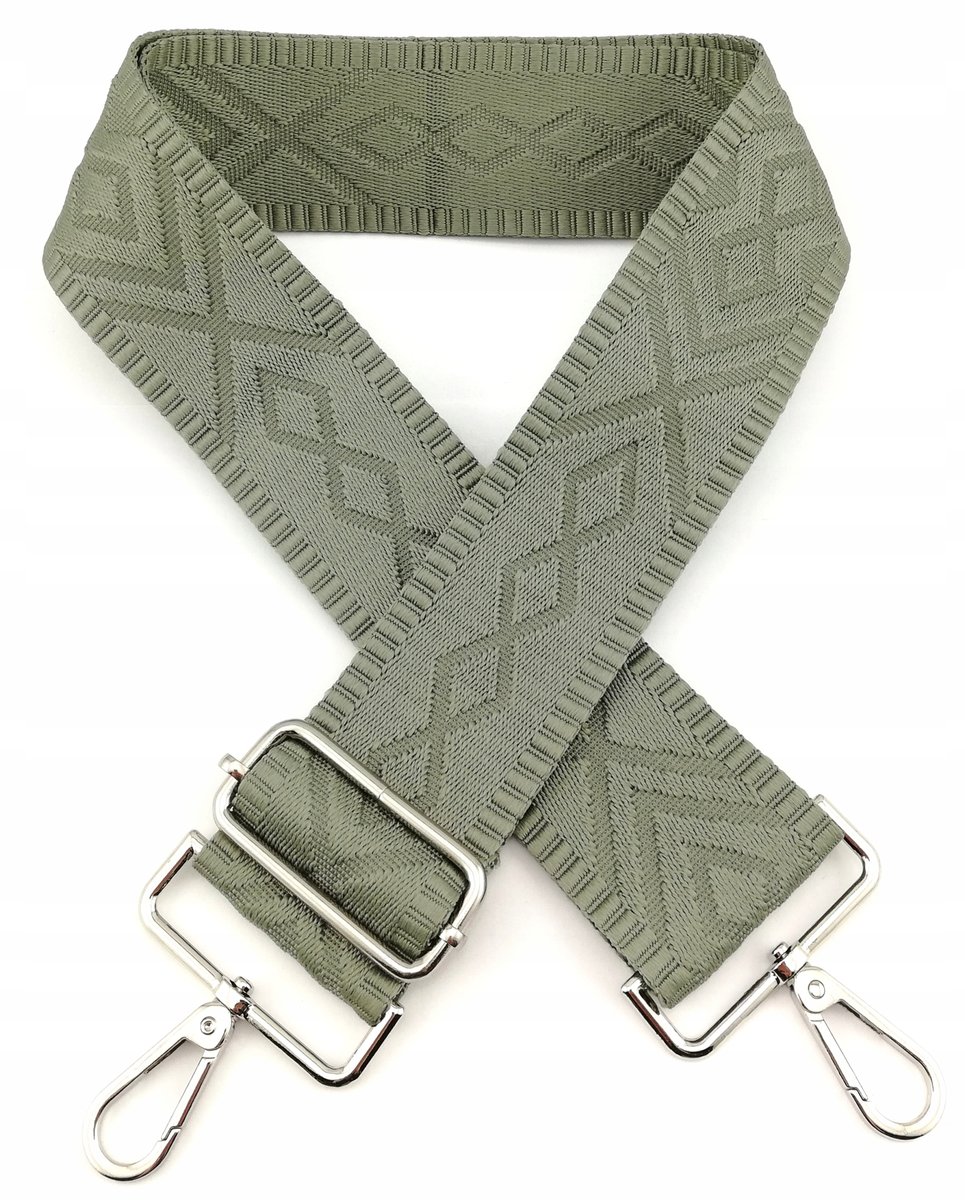 Pasek Do Torebki Torby Regulowany Szeroki Damski Długi Parciany Zielony - Inna marka | Moda ...