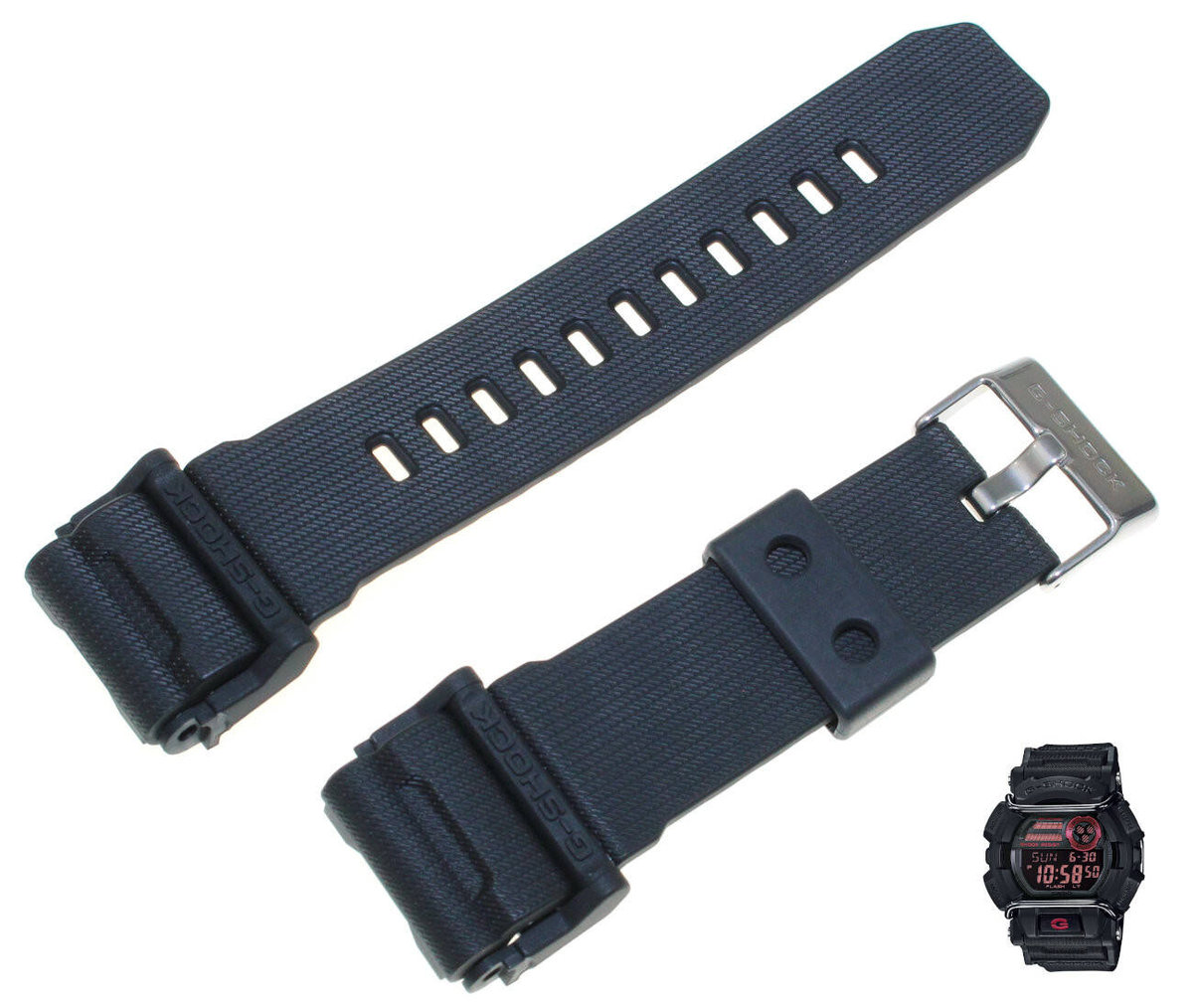 Pasek do zegarka Casio G-Shock GD-400 czarny 10475776 - Casio | Moda Sklep EMPIK.COM