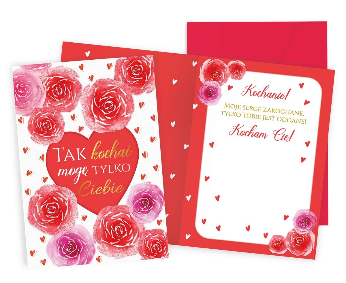Passion Cards, Karnet PR-457, Walentynki - Kukartka | Sklep EMPIK.COM