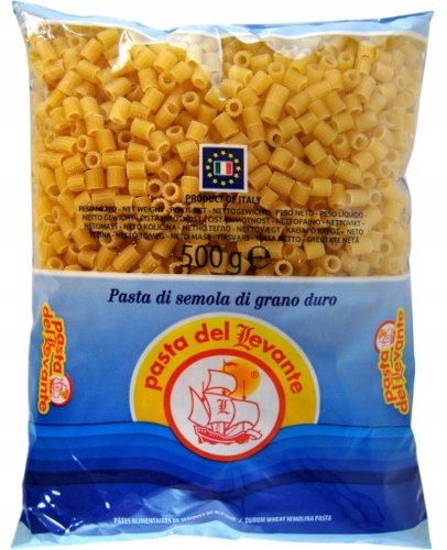Pasta Del Levante Pater Rigati 63 Makaron 500g - Pasta Del Levante ...