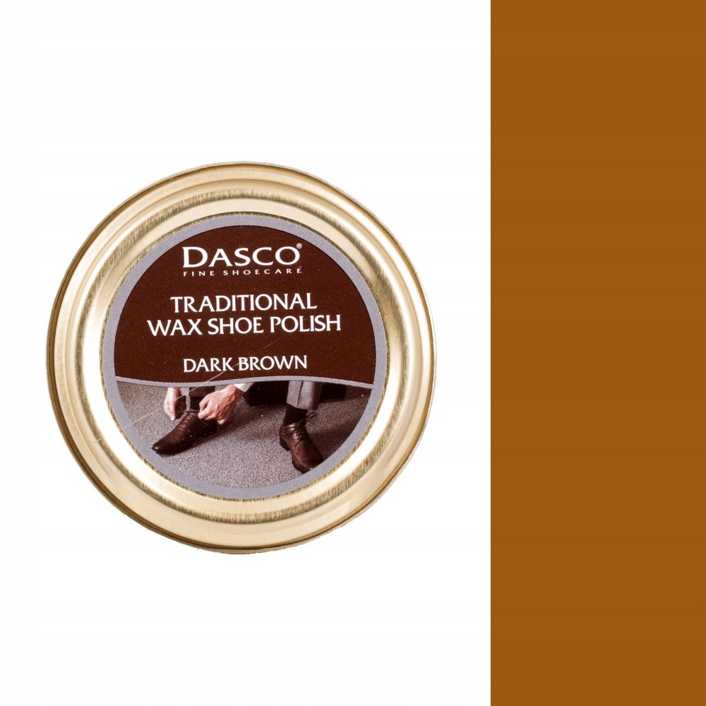 Pasta do Butów Brązowa Dasco Wosk do Obuwia Skórzanego 50 ml 117 - inna ...