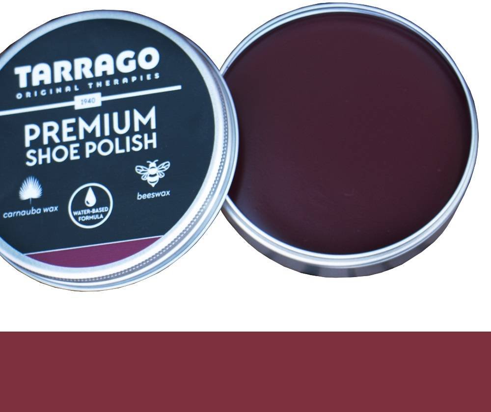 Pasta do butów tarrago premium shoe polish 50 ml 011 - bordowy ...