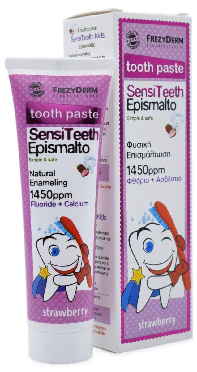 Pasta do zębów dla dzieci od 6 lat FREZYDERM SensiTeeth 1450 ppm 50 ml | Sklep EMPIK.COM