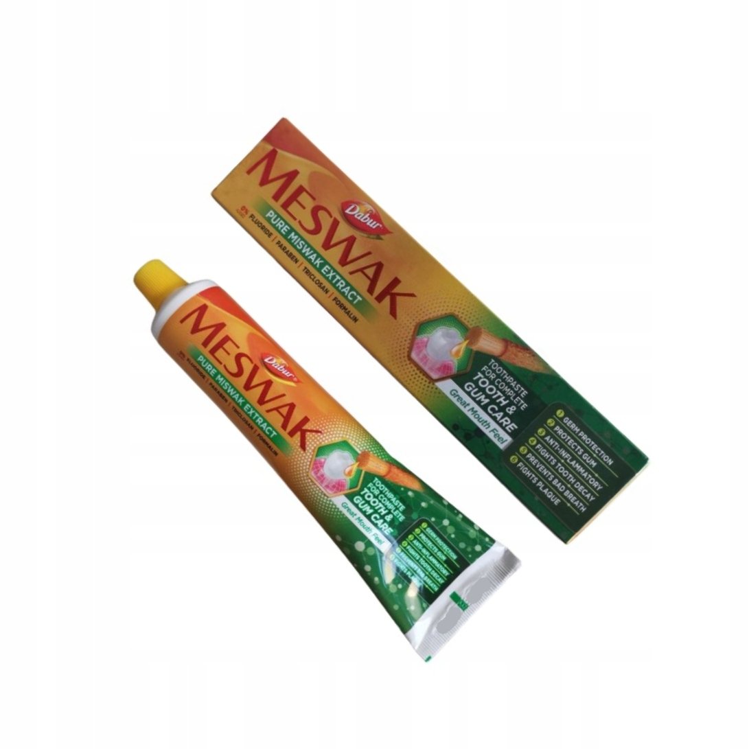 Pasta do Zębów Meswak Miswak Dabur Ziołowa 200g | Sklep EMPIK.COM