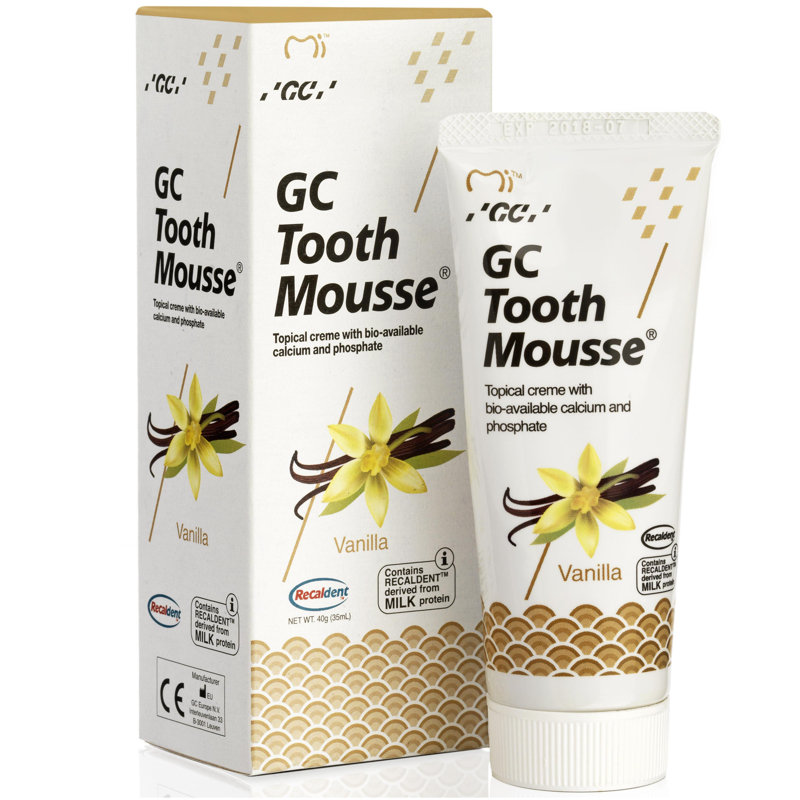 Pasta GC TOOTH MOUSSE Płynne szkliwo bez fluoru Wanilia 35 ml | Sklep ...