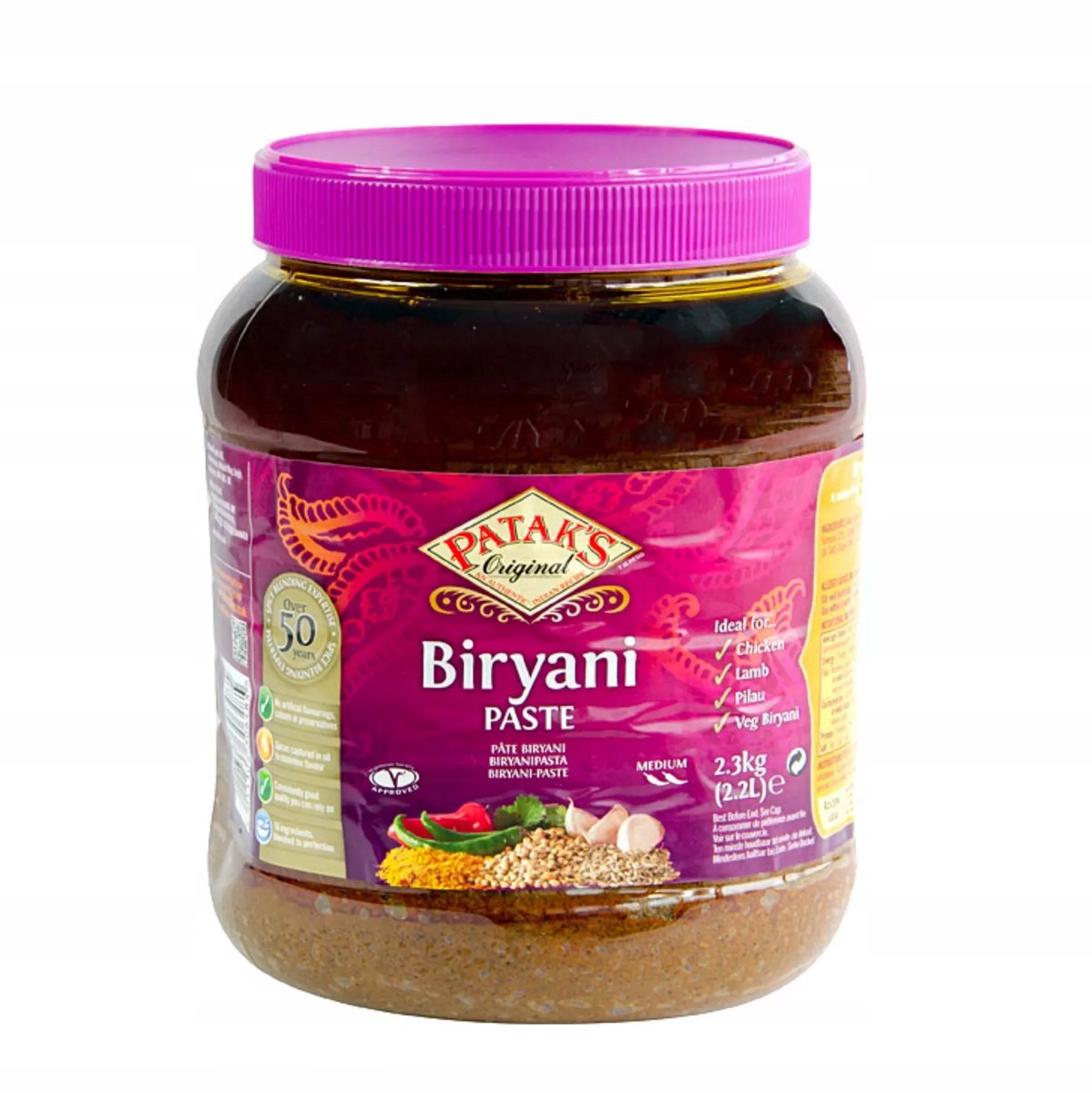Pasta indyjska Biryani Paste Pataks 2,3kg - Patak's | Sklep EMPIK.COM