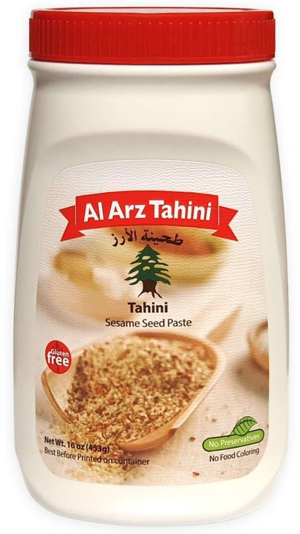 Pasta sezamowa Al Arz Tahini 100% Sezamu Tahina bezglutenowa / Agas Yarok - Al Arz | Sklep EMPIK.COM