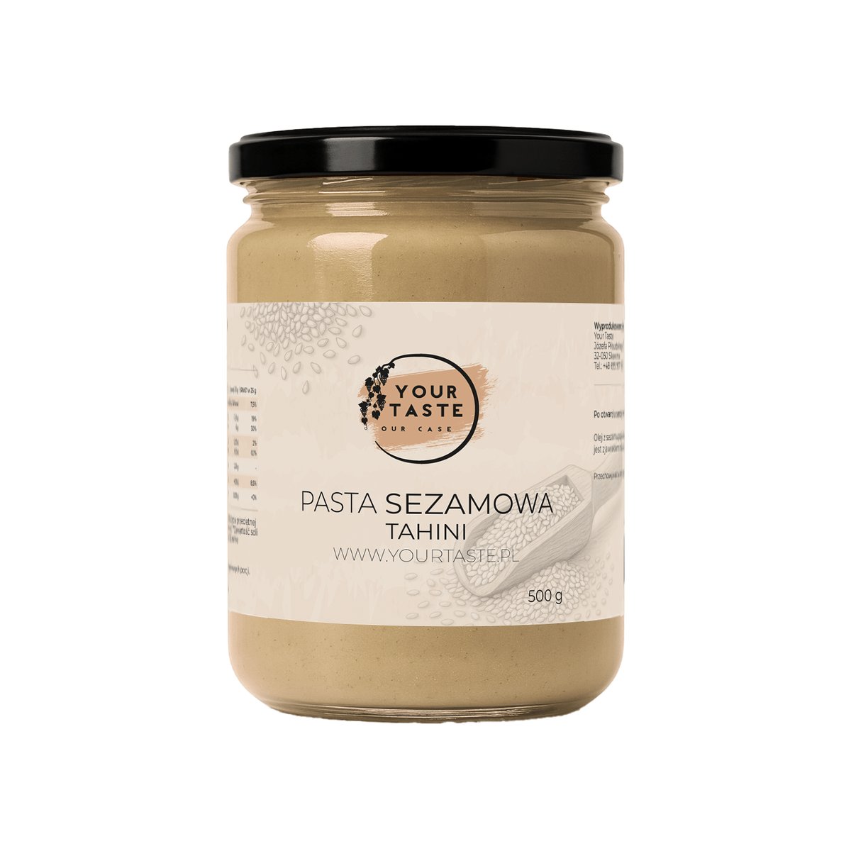 Pasta sezamowa | Tahini 500 g - Inna marka | Sklep EMPIK.COM