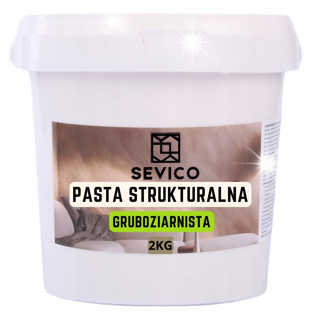 Pasta strukturalna gruboziarnista do tworzenia struktur i efektów 3D ...