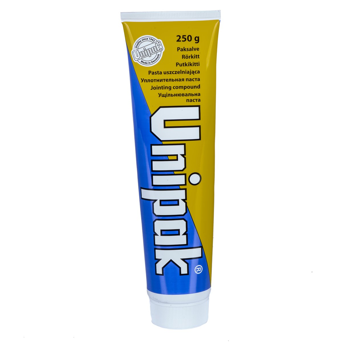 Pasta uszczelniająca do pakuł gwintów rur kształtek Unipak 250g (woda ...