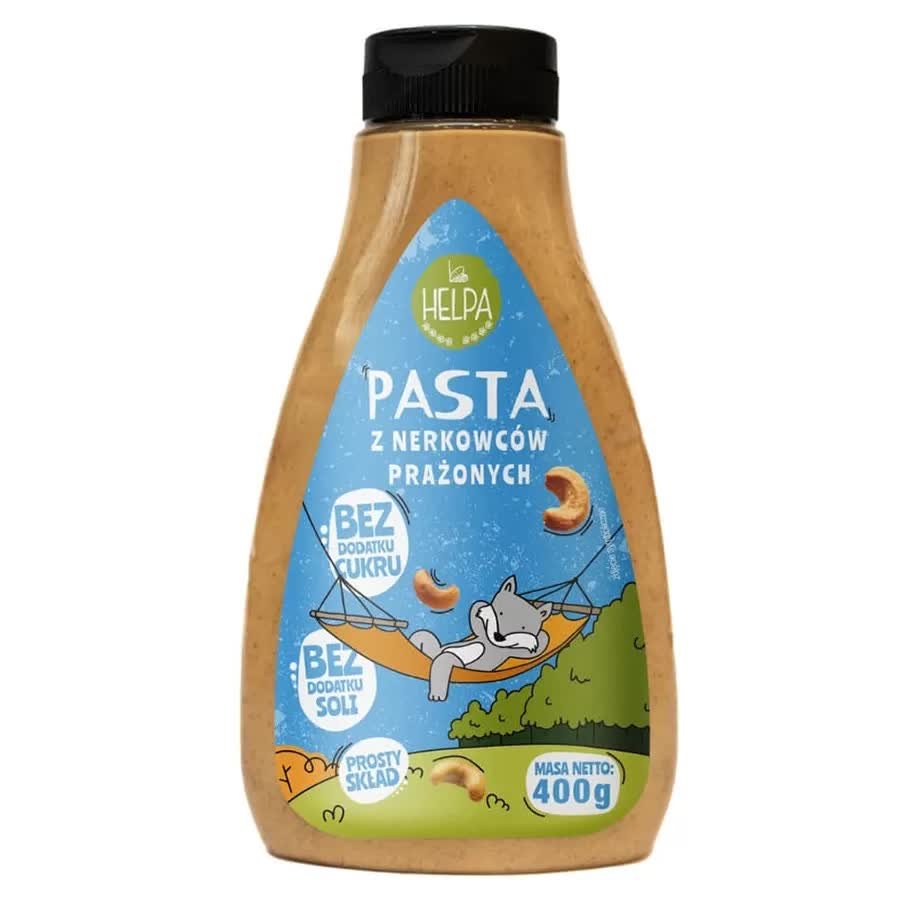 Pasta z Nerkowców Prażonych Helpa, 400g - HELPA | Sklep EMPIK.COM