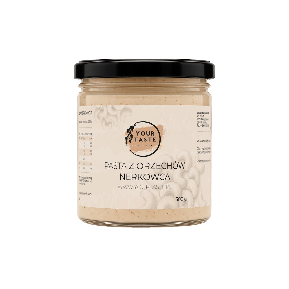 Pasta z orzechów nerkowca 300 g - Inna marka | Sklep EMPIK.COM