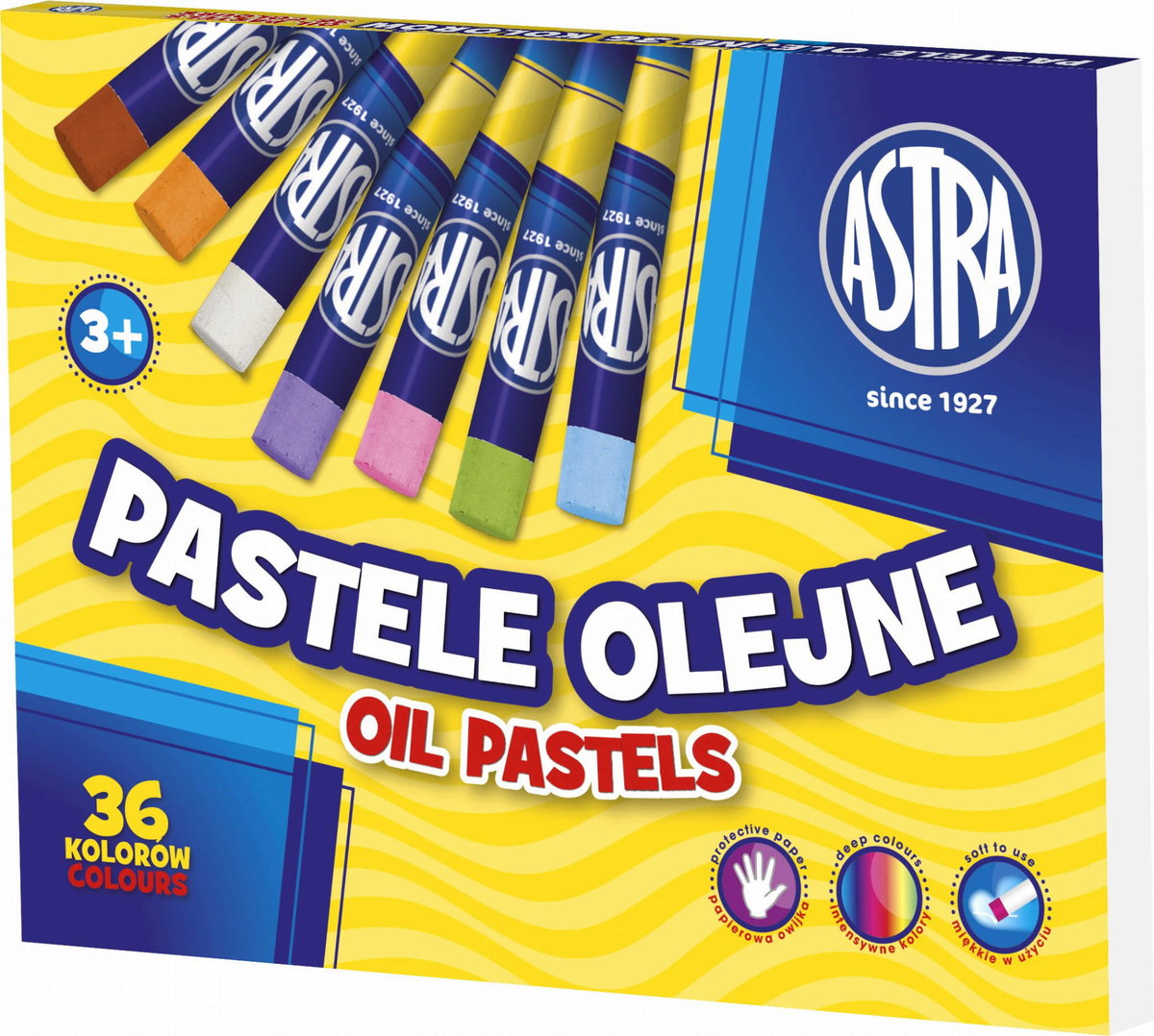 Pastele olejne Astra 36 kolorów - Astra | Sklep EMPIK.COM